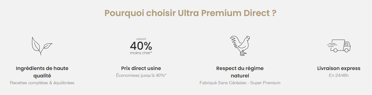 Ultra Premium Direct : que valent vraiment ces croquettes